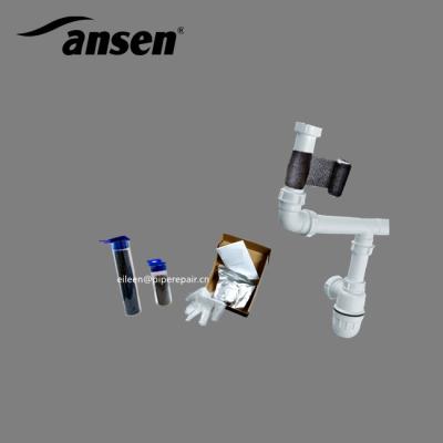 China Stop Leak Wrap Resin Impregnated Fibreglass Wrap Tape Water Activated Fiberglass Pipe Repair Bandage for sale