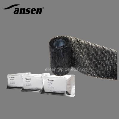 China Water Activated Quick Pipe Repair Tape Wrap Multi Purpose Fibreglass Wrap Repair Tape for sale