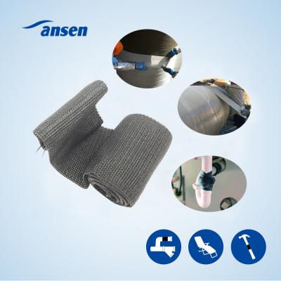 China Emergency Glass fiber Pipe repair Wrap Bandage water activity polyurethane resin fix tape armor wrap for sale
