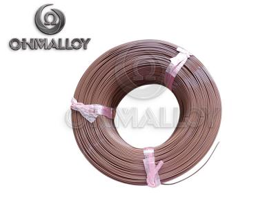China PTFE insulation Thermocouple Cable Type T 24 AWG 20 AWG Brown Color for sale