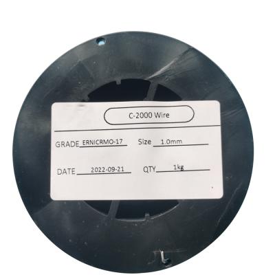 China N06200 Thermal Spray Wire 1.0mm C-2000 ENiCrMo-17 Welding Filler Wire for sale