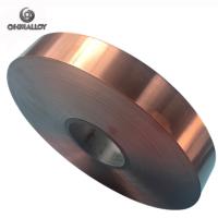 China TD02 Half Hard Beryllium Copper Strips For Electronic Components for sale