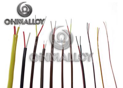 China 16AWG Solid Conductor High Temperature Thermocouple Extension Cable / Wire for sale