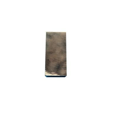 China QBe2 Beryllium Copper Alloy C17200 Flat Bar Size 30x35x75mm for sale