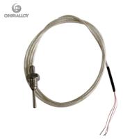 China 3 Wire Type PT100 Temperature Sensor 10mm Probe for sale