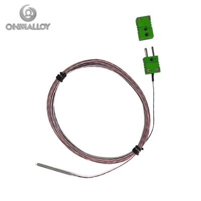 China Thermal Resistance Rtd Thermocouple Cable Pt100 Heat Furnace Temperature Sensor for sale