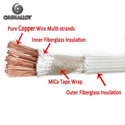 China Industrial-Grade Mica Tape Impregnated High-Temp Wire, UL-Certified (-80°C to 500°C) for sale