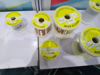 China Heat Resistant Copper Nickel Wire Curpothal 15 / Alloy 90 For Electric Blankets for sale
