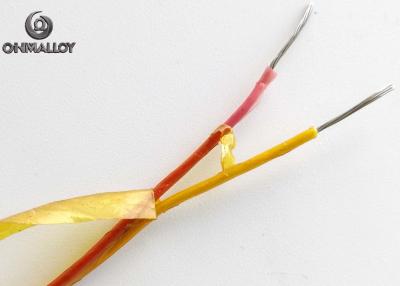 China Ultra Thin PFA Backed Type K 260℃ Thermocouple Cable for sale