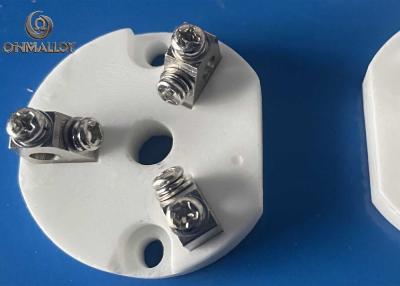 China Thermocouple Ceramic Terminal Blocks With Washer And Screws D S N Type for sale