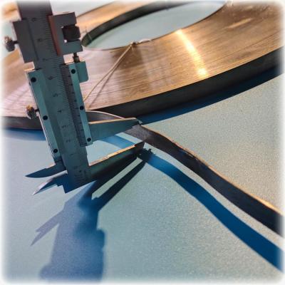 China Cr21Al6Nb Muffle Furnace Electrical Heating Flat Wire Ribbon 2.5x20mm for sale