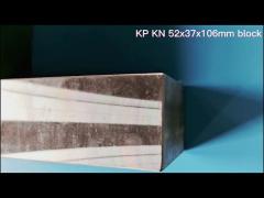 Forging square block KP KN 52x37x106mm block