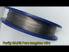 Diametro 1,2 mm Purezza 99,9% filo di tungsteno puro
