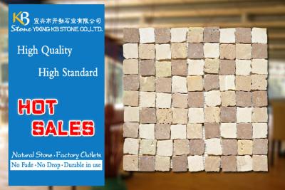 Cina Materiali da costruzione della piastrella per pavimento di marmo di pietra naturale del mosaico del bagno in vendita