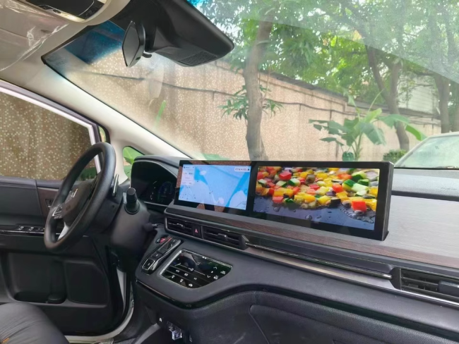 Navigation system in operation
