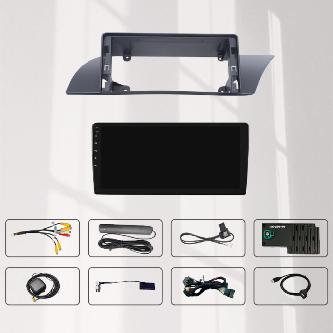 Audi A4L multimedia player interface display