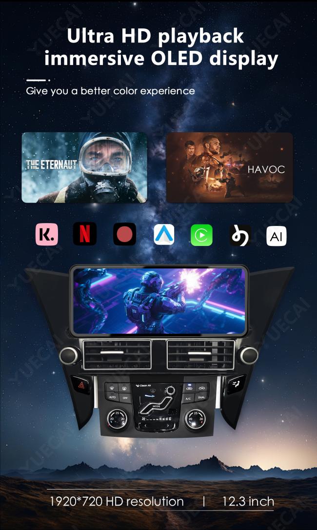 Sonata car DVD player front view