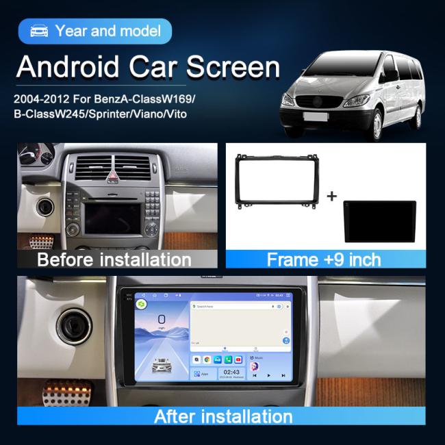 Android car stereo for Mercedes-Benz vehicles