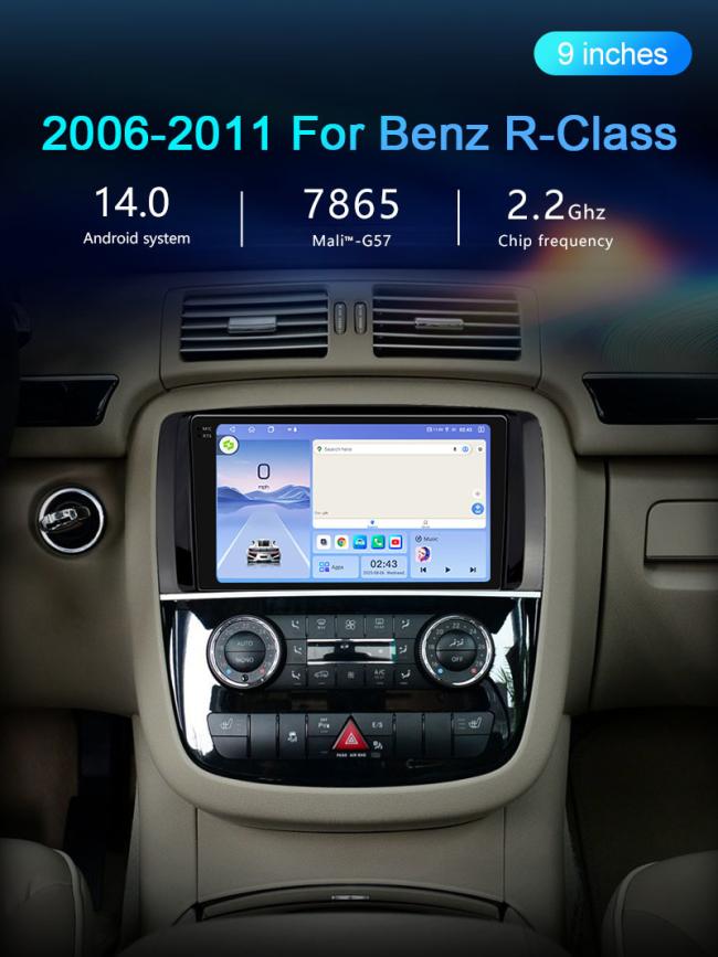 9-inch Android stereo radio for Mercedes-Benz vehicles
