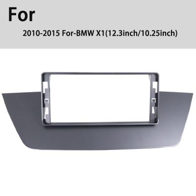 China Android Car Stereo Radio Fascia DVD Player Panel Frame for BMW X1 2010-2015 12.3inch/10.25inch for sale