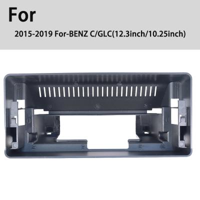 Cina Fascia radio per auto Android Accessori a telaio di plastica per BENZ C/GLC 2015-2019 12,3 pollici/10,25 pollici con cavo a filo in vendita