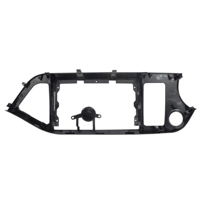 Close-up of the 10-inch touch screen display