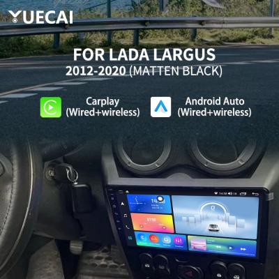 중국 라다 래거스 9인치 라디오 스크린 자동차 DVD 플레이어 Qled 디스플레이와 GPS 내비게이션 시스템 판매용