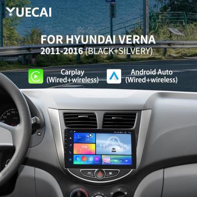 China 2011-2016 HYUNDAI VERNA Cars Head Unit Black Automotive Head Unit for sale
