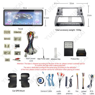 China Panoramicimage Function Toyota Android Head Unit Wireless CarPlay Toyota Android Head Unit for sale