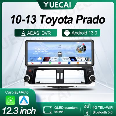 China 12.3-Inch Android Car Radio for Toyota Prado 2010-2013 with GPS for sale