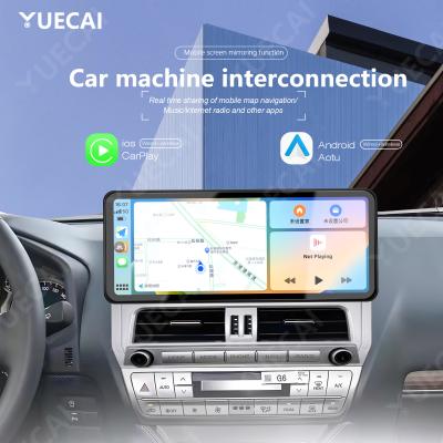 중국 12.3인치 안드로이드 헤드 유닛 쿼드 코어 터치 스크린 프라도 도미네이터용 판매용