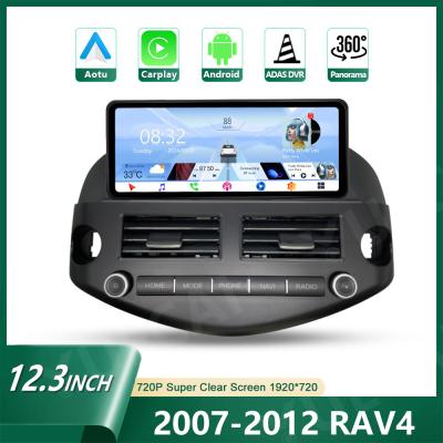 China 12.3-Inch Android 13 Car Head Unit with BT 5.0 DSP GPS for 2007-2012 RAV4 for sale