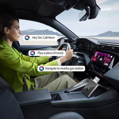 China Plug And Play Android Carplay Box with USB Type-A and USB Type-C Connectivity for Universal Fitment for sale