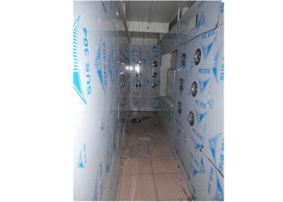 China Máquina do chuveiro de ar da sala de limpeza do bloqueio elétrico com sopro dois direcional à venda