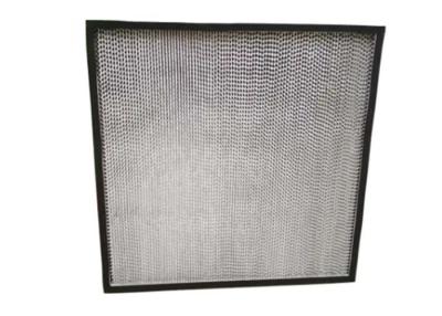 China SUS 304 Frame Deep Pleated H13 Filter With Low Pressure Drop for sale