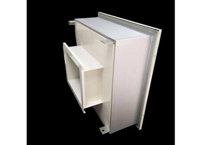 China Class 100 HEPA Filter Box Cold Formed Steel Plate With Electrostatic Spraying Outer Shell for sale