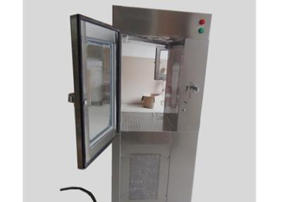 China Advanced Polished Air Shower Pass Box With Pre Filter And HEPA Filter Efficiency for sale