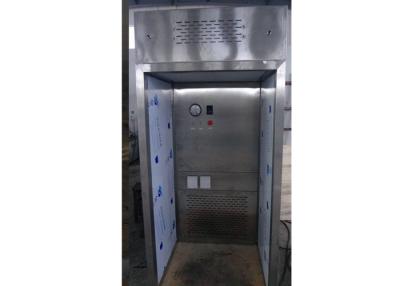 China Touchscreen LCD Laminar Flow Booth With Custom Weight 220V/50Hz Power Supply Silver Design for sale