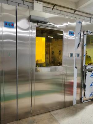 China Edelstahl-Reinigungsraum-Luftdusch-Tunnel mit Mini-Flecken-HEPA-Filter zu verkaufen