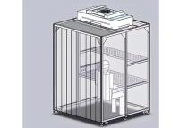 China Customized Softwall Clean Room with LED Lighting PLC Control and Adjustable Airflow for sale