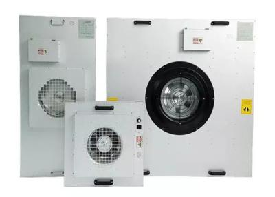 中国 騒音レベル 45 DB ホワイトファンフィルターユニット 650 X 650 X 350mm 工業用 販売のため