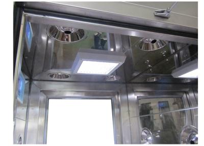 China Two Side Blow Class 100 SUS304 Cleanroom Air Shower for Merchandise for sale