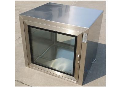 중국 전자기 내부고정기에 정체되는 청정실 통행 상자 보장 2 년 판매용