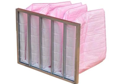 China Multi Pockets Filters for Air Conditioning with High Air Volume of 2500m3/h and Easy Installation for sale
