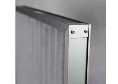 China Max Humidity 80%rh Pleated Panel Air Filters Washable Replacement Interval In Box Packaging Type for sale