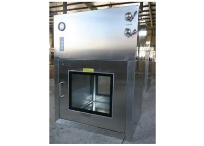 China Pharmaceutical GMP Workshop Customized SUS304 Dynamic Cleanroom Pass Thru for sale