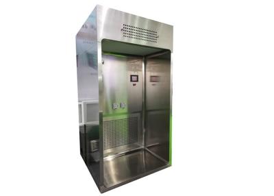 China Epoxy Coated Mild Steel Dispensing Booth / Class 100 Laminar Airflow Chamber for sale