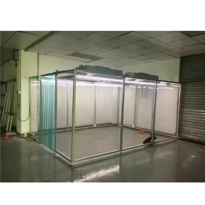 China White Clean Booth Class 10-10000 Cleanliness for Superior Cleanroom Performance for sale