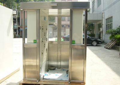 中国 非常停止ボタン付きステンレス鋼エアシャワー 容量1～2人 50Hz/60Hz 周波数 販売のため