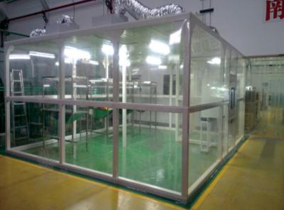 China Customized High Efficiency  ISO6 Modular Cleanroom With Laminar Air Flow For Laboratory for sale